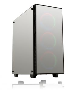 Game Max Cobalt Gaming PC Case RGB Tempered Glass Mid Tower Case - Spot On